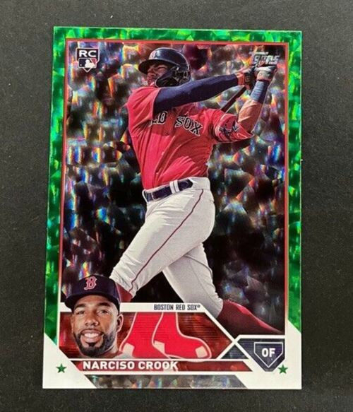 2023 Topps - Narciso Crook #US186 Boston Red Sox - RC Green Foil /499 ...
