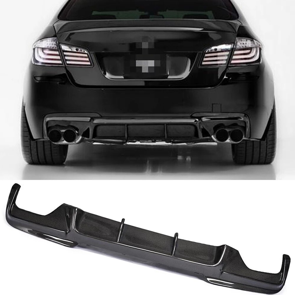 Fit for BMW 5 Series F10 535i 550i M Tech 12-16 Rear Bumper Diffuser ...