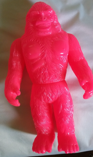Awesome Toy Bigfoot sofubi vinyl figure hot pink | eBay
