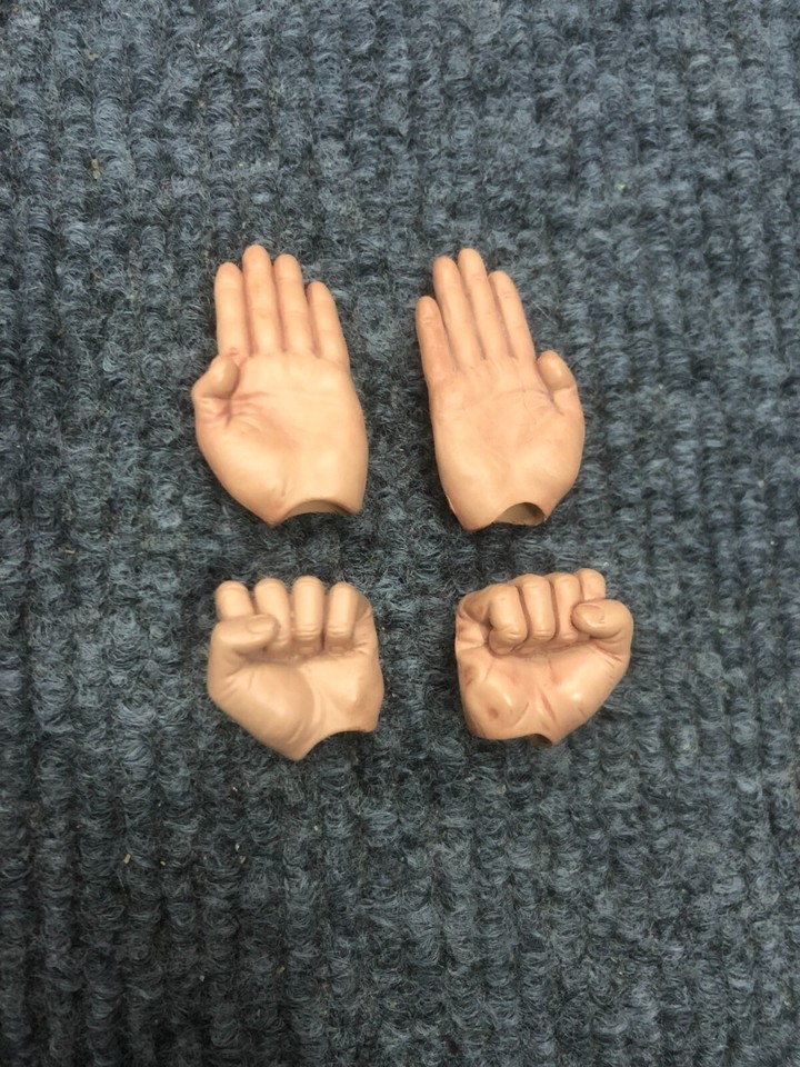 1/6 Hot Toys MMS14 Superman Returns Clark Kent Brandon Routh Hands for ...