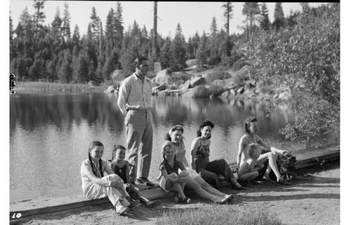 Calpine Lodge Calpine California 1950s view OLD PHOTO 21 | eBay