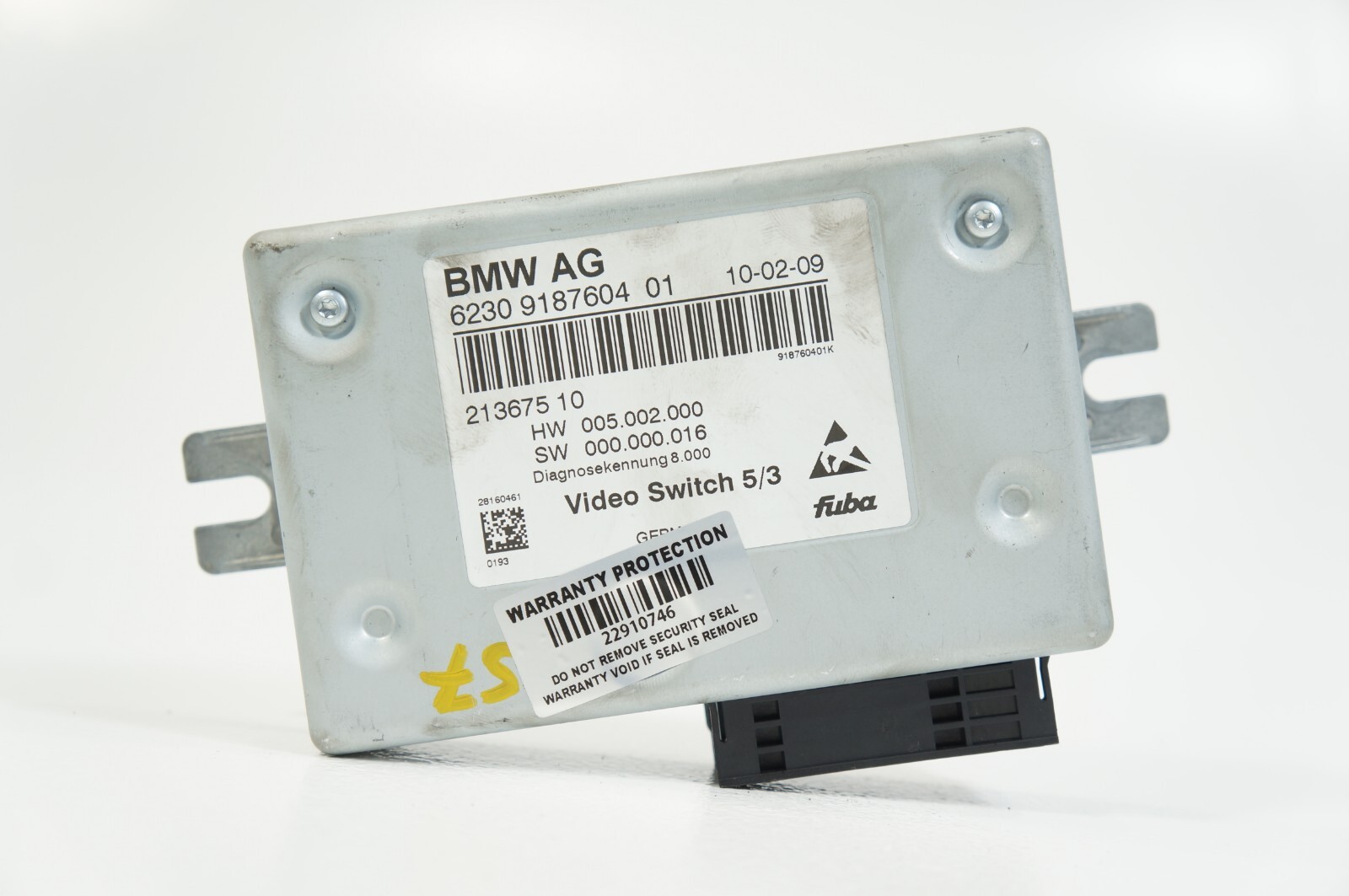 09-12 bmw 750li 760li 740li f01 f02 entertainment video computer ...