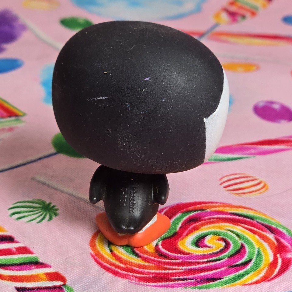 Littlest Pet Shop Authentic LPS #654 Puffin Penguin Black White Blue ...