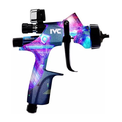 DeVilbiss DV1 Clearcoat New School C1+ & C2+ Digi Gravity Spray Gun Kit ...