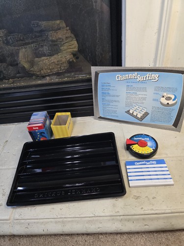 CHANNEL SURFING - Board Game 1994 - 100% Complete - Vintage Milton ...