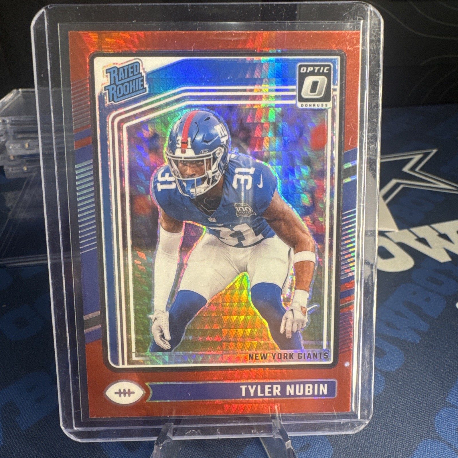 2024 Panini Donruss Optic - Rated Rookie Tyler Nubin #296 Red Hyper ...