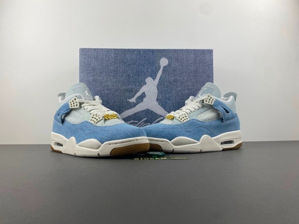 Jordan 4 Retro Tex "Denim" Sail Gum IB6716-100 Multi Size US 7-12 NEW ...