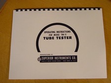 Vintage Superior Instruments Tw-11 Tube Tester With Case for sale ...