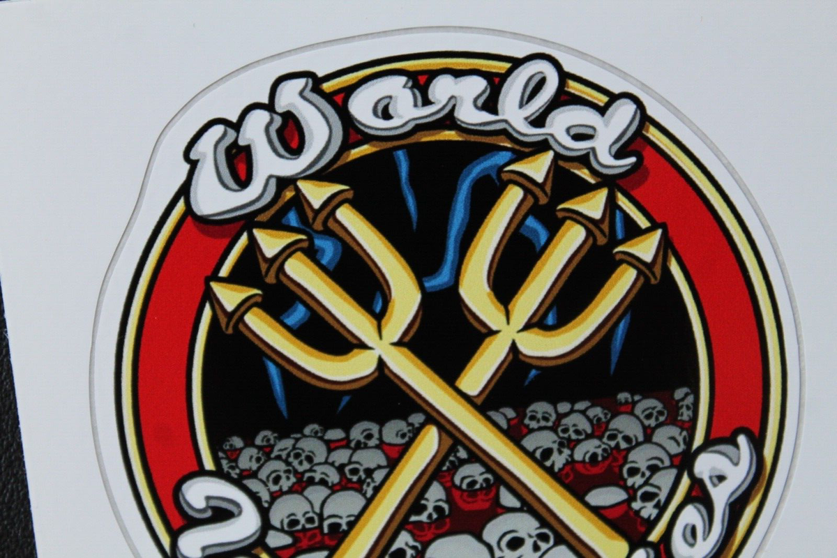 Logo De Skateboard Des Industries Mondiales