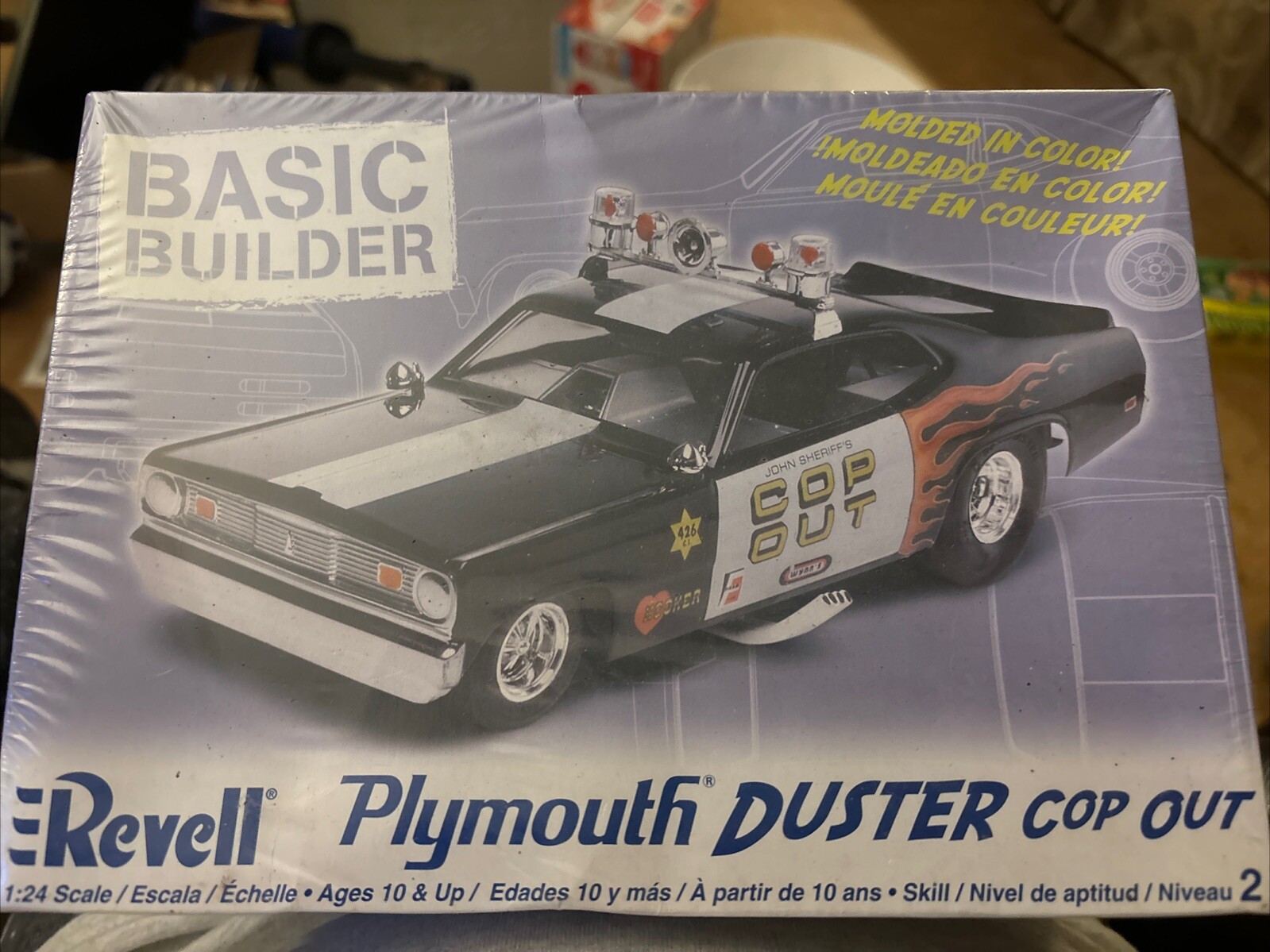 Revell 85-0853 Plymouth Duster Cop Out 1:25 car model kit sealed new | eBay