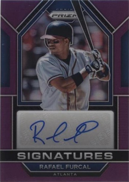 2023 Panini Prizm - Signatures Purple Prizm #SIG-RF Rafael Furcal /99 ...
