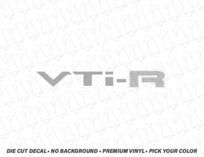 VTi - R Rear Trunk Decal for Integra DA DB DC Decal Sticker DC2 DC4 JDM ...