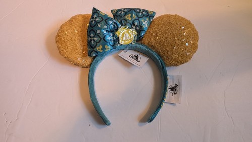 Disney Parks Minnie Mouse Lemon Sequin Ears Headband NWT | eBay