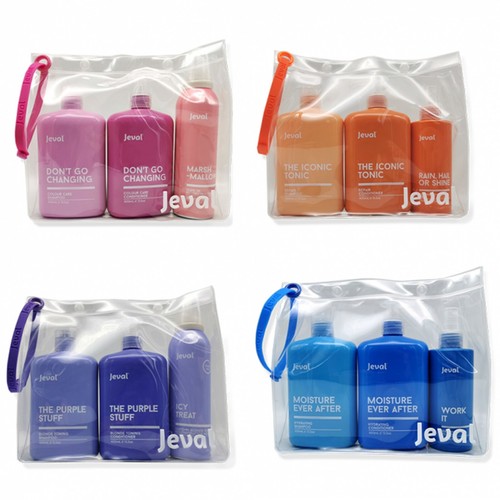 NEW JEVAL TRIO PACK -COLOUR+BLONDE+REPAIR+MOISTURE Shampoo Conditioner ...