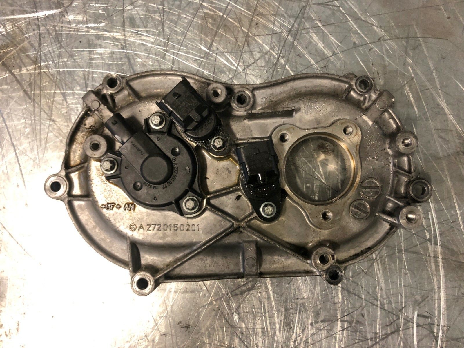 Mercedes W221 W216 S500 W171 350 Lid Cylinder Head Front Left ...