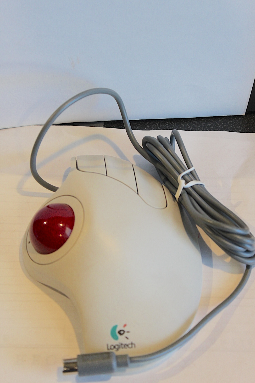 Logitech Trackman Marble Trackball Ps2 Corded Mouse T-ch11 for sale ...