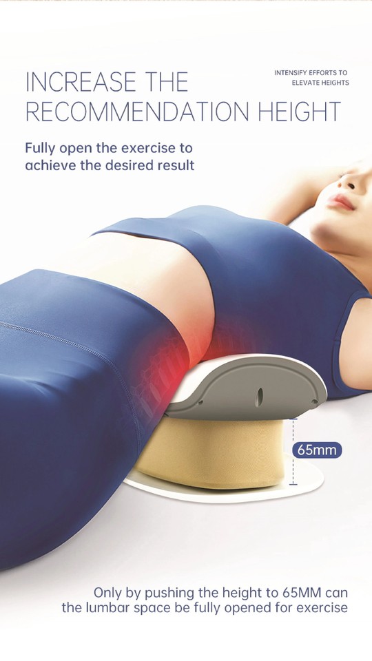 Smart Inflatable Back Massager - Precision Pressure Control Vibration ...