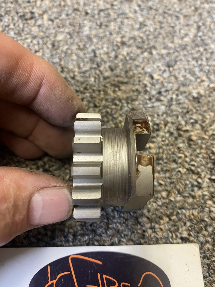 LYCOMING 61665 MAGNETO IMPULSE COUPLING GEAR ( IPC ) NO FAA PMA GROUND ...