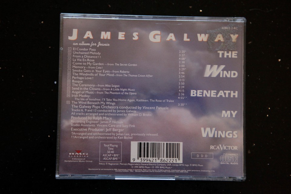 James Galway Pops Orchestra Conducted By Vincent Fanuele (REF BOX C58 ...