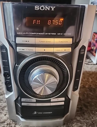 SONY Mini Hi-Fi System MHC-EC55 with 3 Disc CD Player ONLY - ( No ...