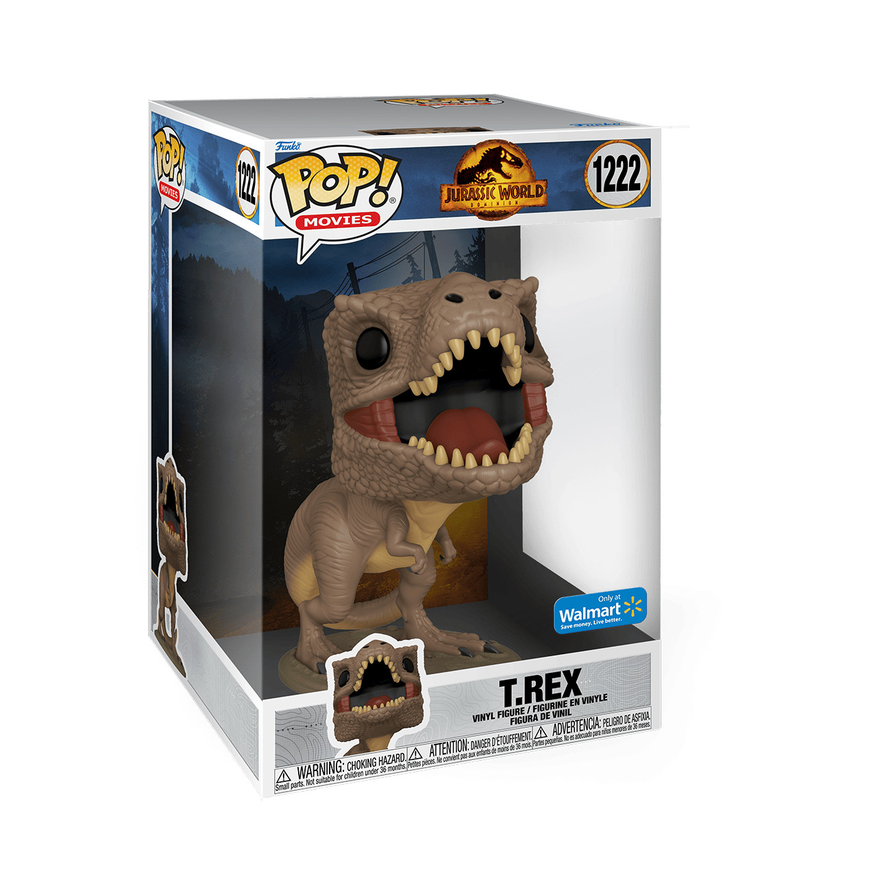 Funko Pop! Vinyl: T.Rex (Jumbo) - Walmart (Exclusive) #1222 for sale ...