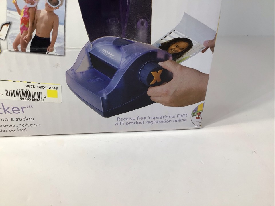 XYRON 5” Create-a-Sticker Sticker Maker Machine ~ Model 500 ~NEW IN BOX ...