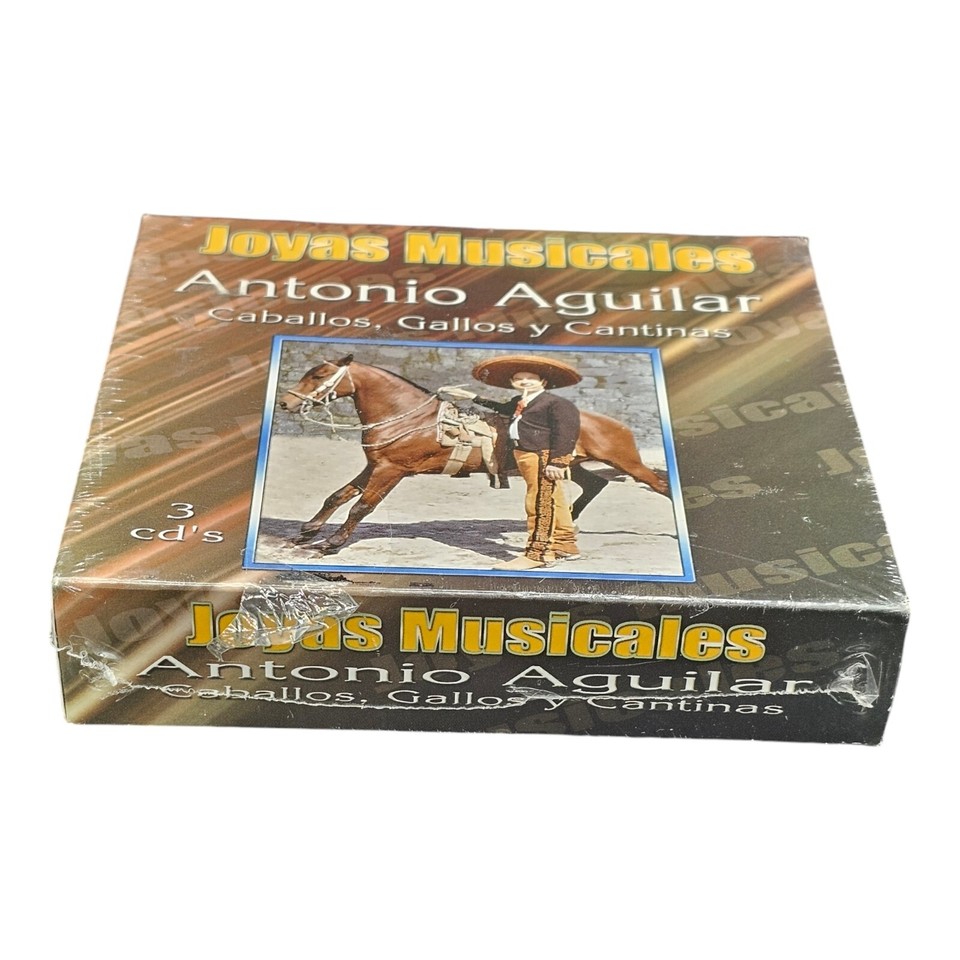 ANTONIO AGUILAR - Joyas Musicales: Coleccion De Oro - Caballos Gallo ...