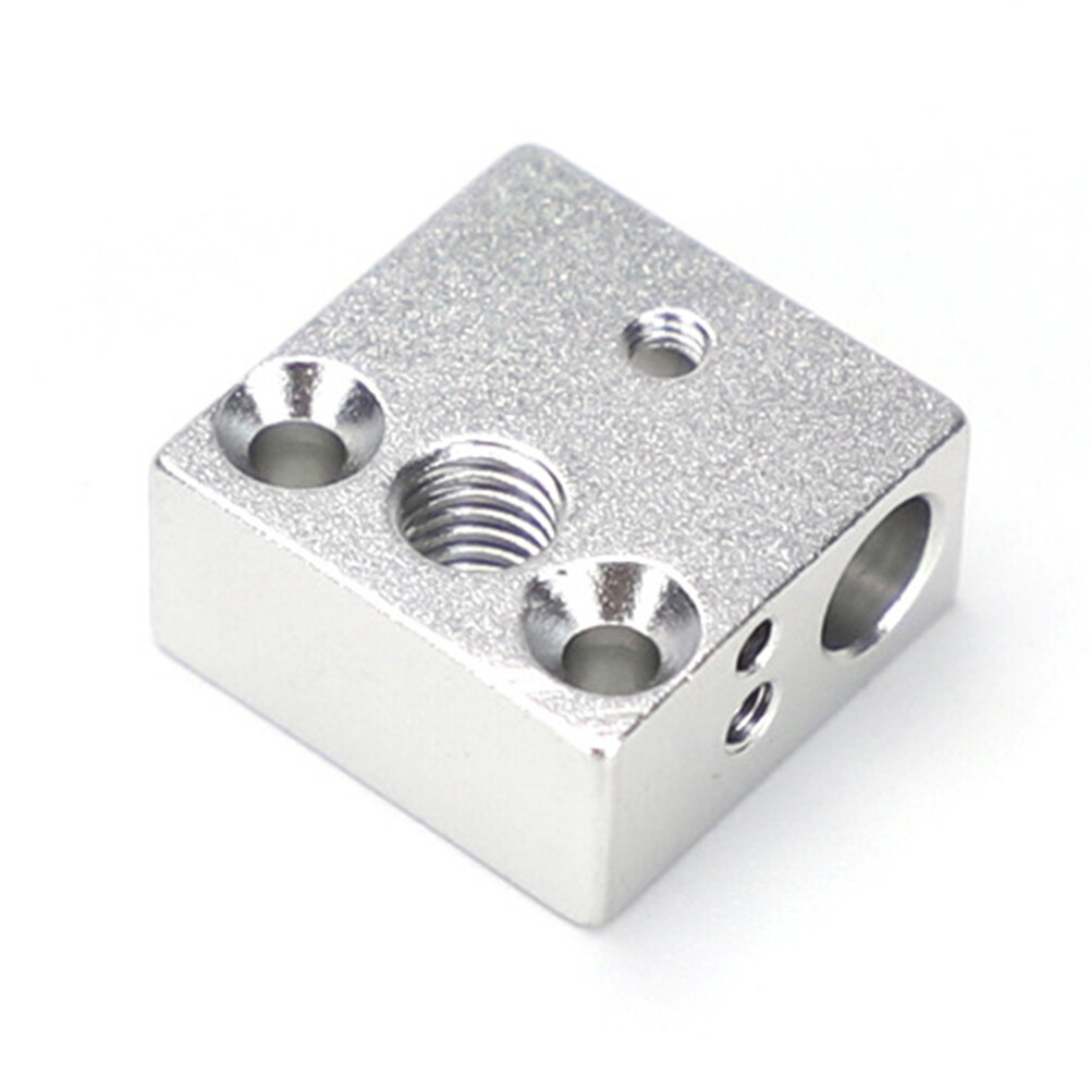 6pcs Heater Block for MK7 MK8 Extruder Ender 3 3D Printer (Silver) | eBay