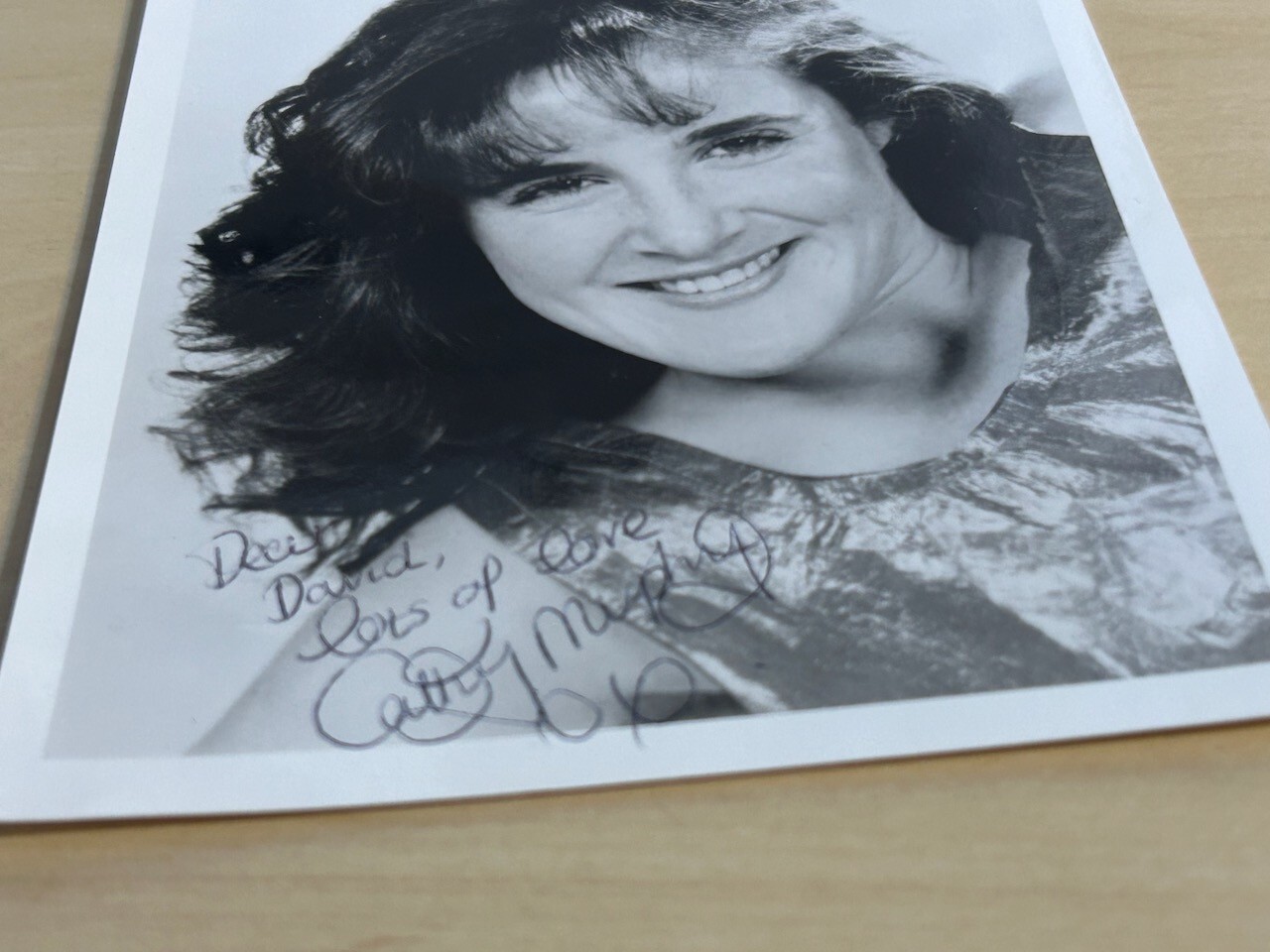 Cathy Murphy Hand Signed 5"x7" BW Photo Autograph Doctor Who Eastenders ...