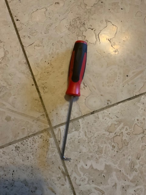 Snap-on Red Instinct Grip Mini 90 Degree Scribe Pick Awl # SG3ASH90C ...