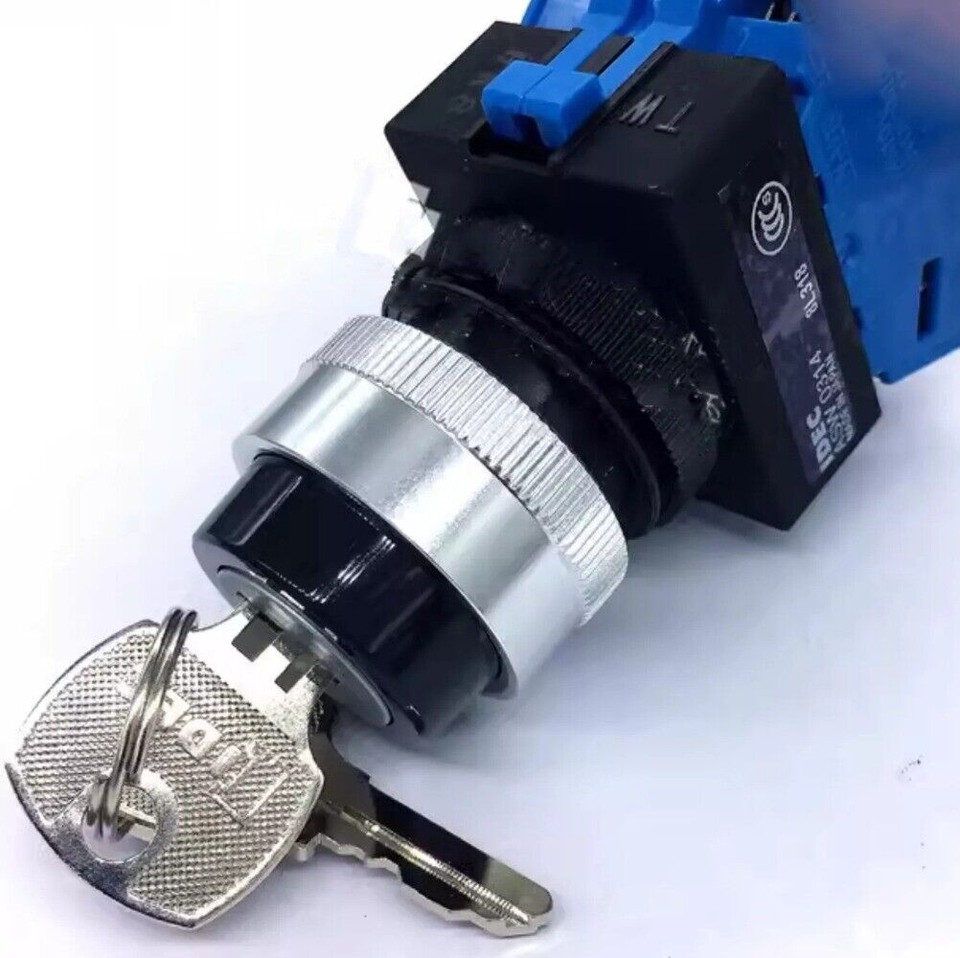 1pcs IDEC Key switch 22MM ASW21K20 2NO | eBay