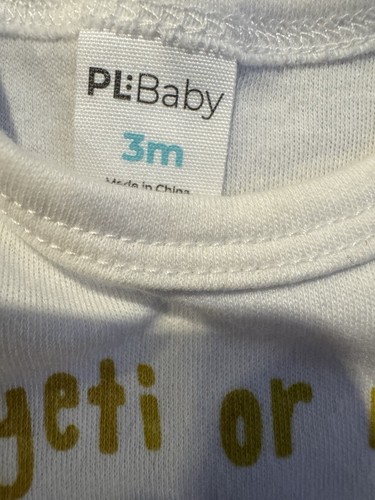 PL Baby 3 Month Short Sleeved One Piece With Snaps And Matching Bottoms ...