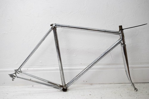 BERNARD CARRE 53.5CM VINTAGE REYNOLDS 531 STEEL ROAD BICYCLE FRAME ...