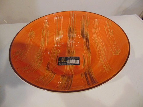 Wilmax Color Boom Scratch Collection Orange Deep Plate 10" FL OZ WL ...