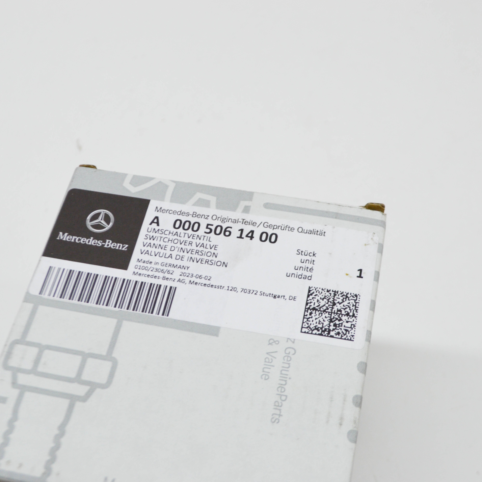 MERCEDES-BENZ GLE W167 Cooler Left Switchover Valve A0005061400 NEW ...