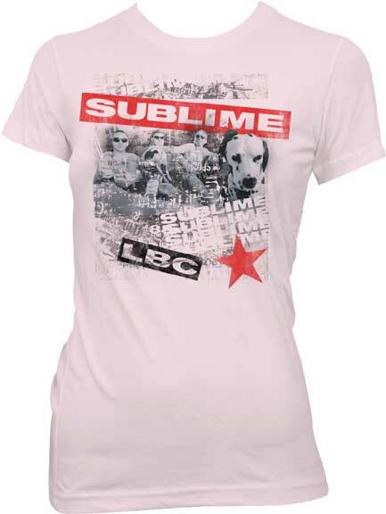 SUBLIME Dalmation Star Juniors T SHIRT Top M-L-XL New Official Live ...