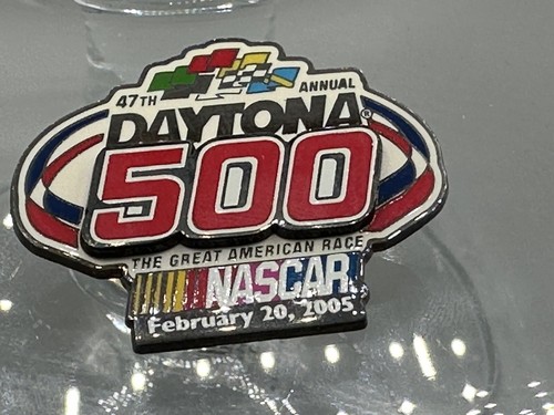 Vintage Daytona 500 hat pin, 2005 NASCAR 47th Annual | eBay