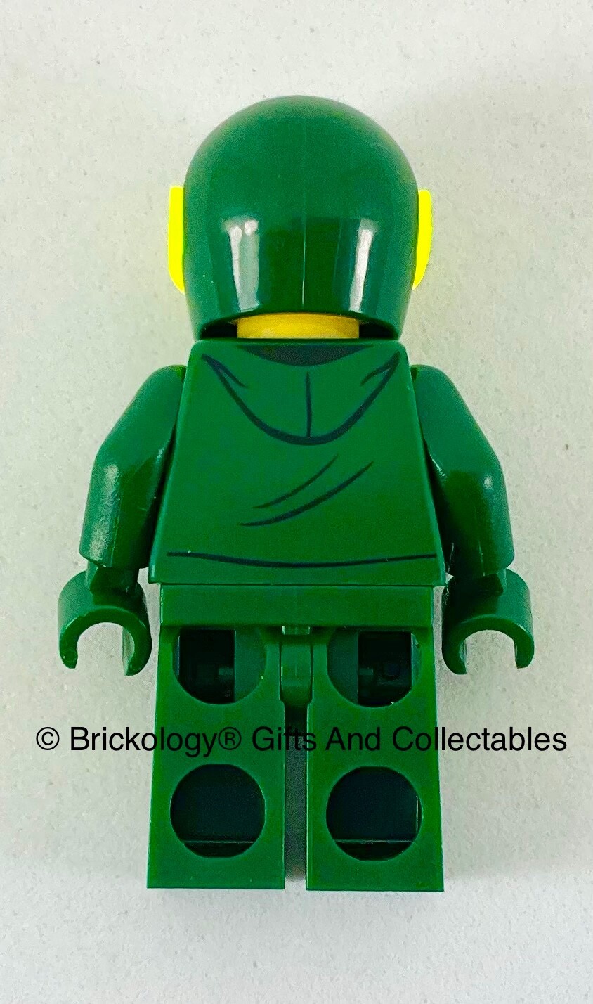 Lego Classic Space Minifigure Dark Green Spaceman Blacktron Torso ...