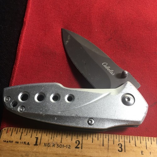 CABELA'S EDC TACTICAL FOLDER KNIFE KNIVES 1492 4.99 | eBay