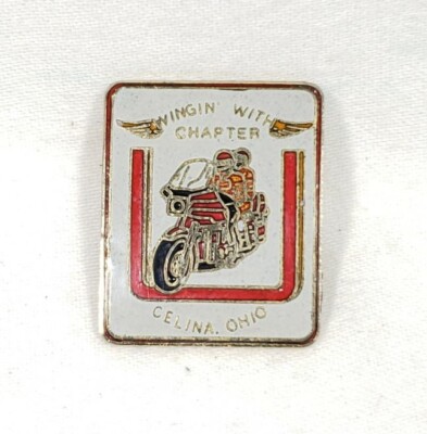 Vintage Honda Goldwing Motorcycle Celina Ohio Pin | eBay