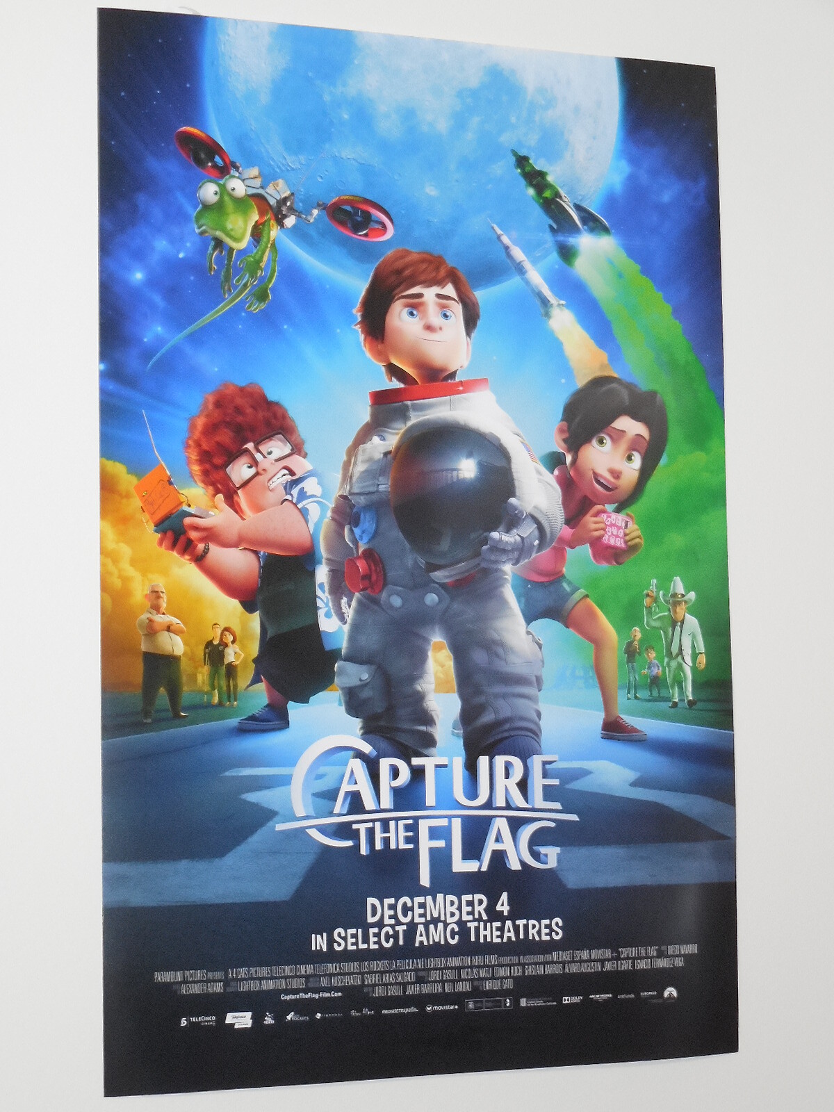 CAPTURE THE FLAG 11x17 PROMO MOVIE POSTER | eBay