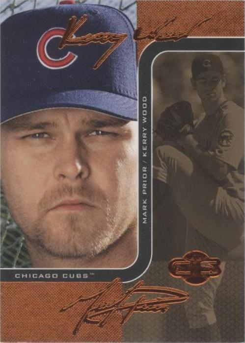 2006 Topps Co-Signers - Changing Faces Kerry Wood, Mark Prior #67-B ...