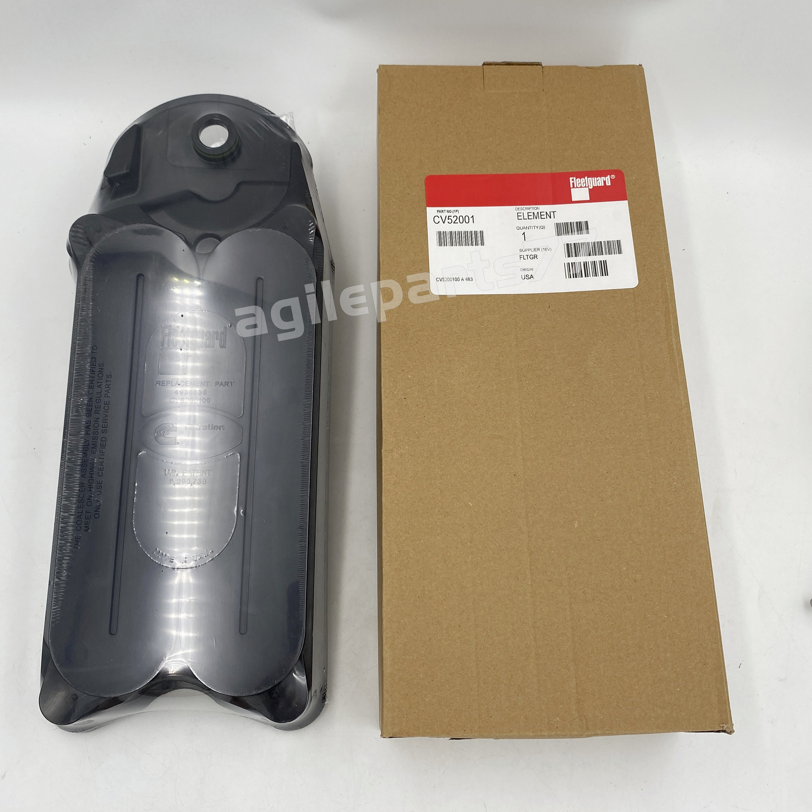 Fleetguard CV52001 Crankcase CCV Filter Cummins 07-20 Dodge Ram 6.7L ...