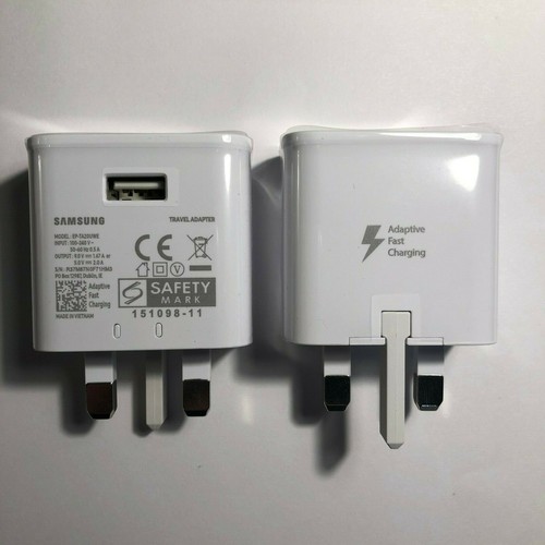 Genuine Samsung Galaxy S6 S6 EDGE S7 S7EDGE S8 Charger - EP-TA20UWE ...