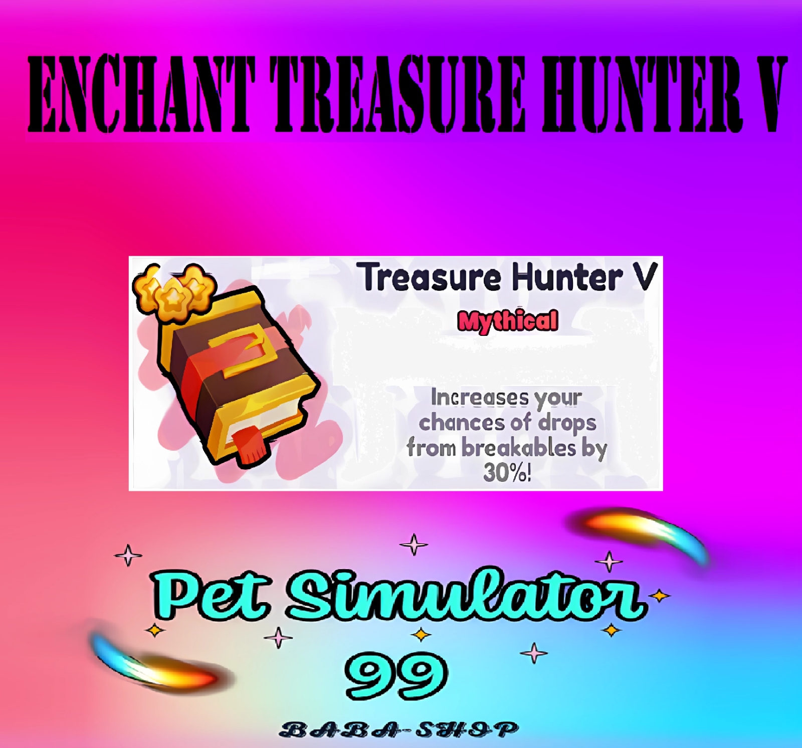 Roblox - PET SIMULATOR 99 - Enchants - PS99 - Fast and Cheap | eBay