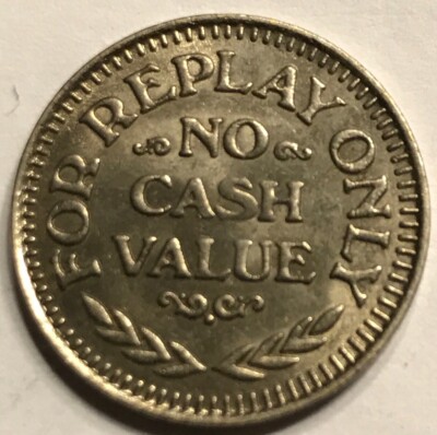 FOR REPLAY ONLY - NO CASH VALUE TOKEN WITH EAGLE (T1) | eBay