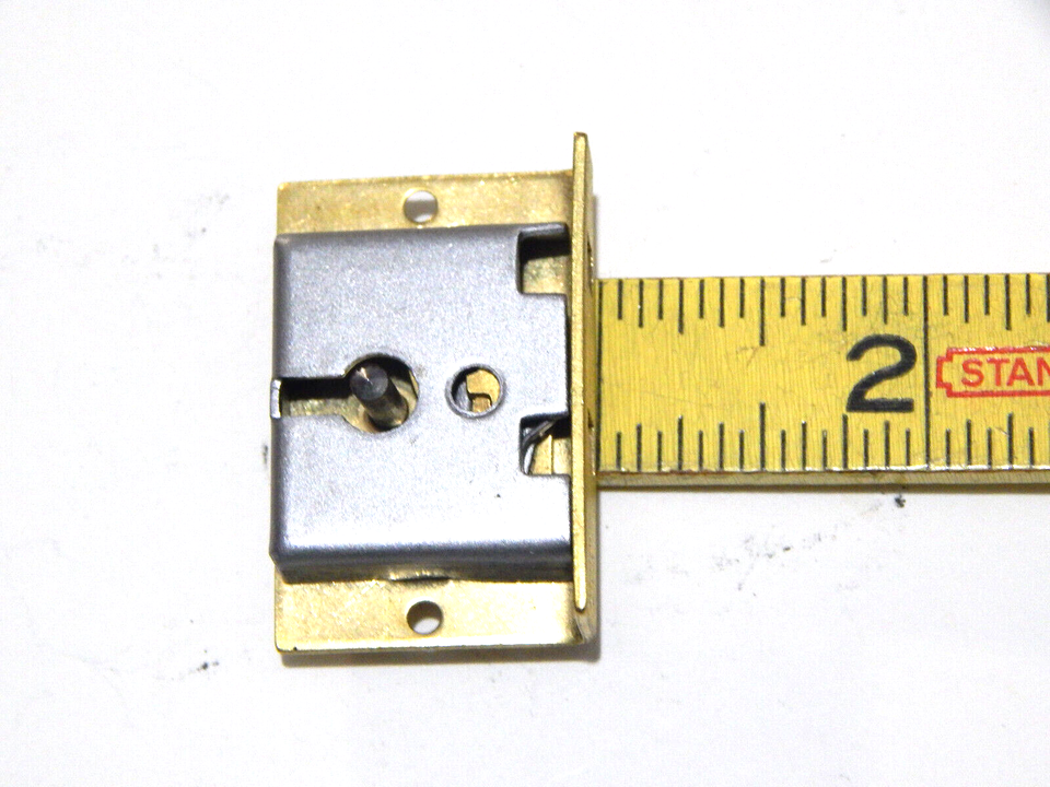 Lock With 2 Keys Half Mortise for Chest Box Lid Drawer and Door | eBay