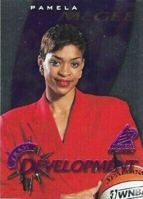 WNBA BASKETBALL 1997 PINNACLE INSERT #2 PAMELA McGEE TEAM DEVELOPMENT ...