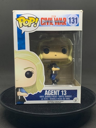Agent 13 Captain America Civil War 131 POP! Vinyl Figure | eBay Australia