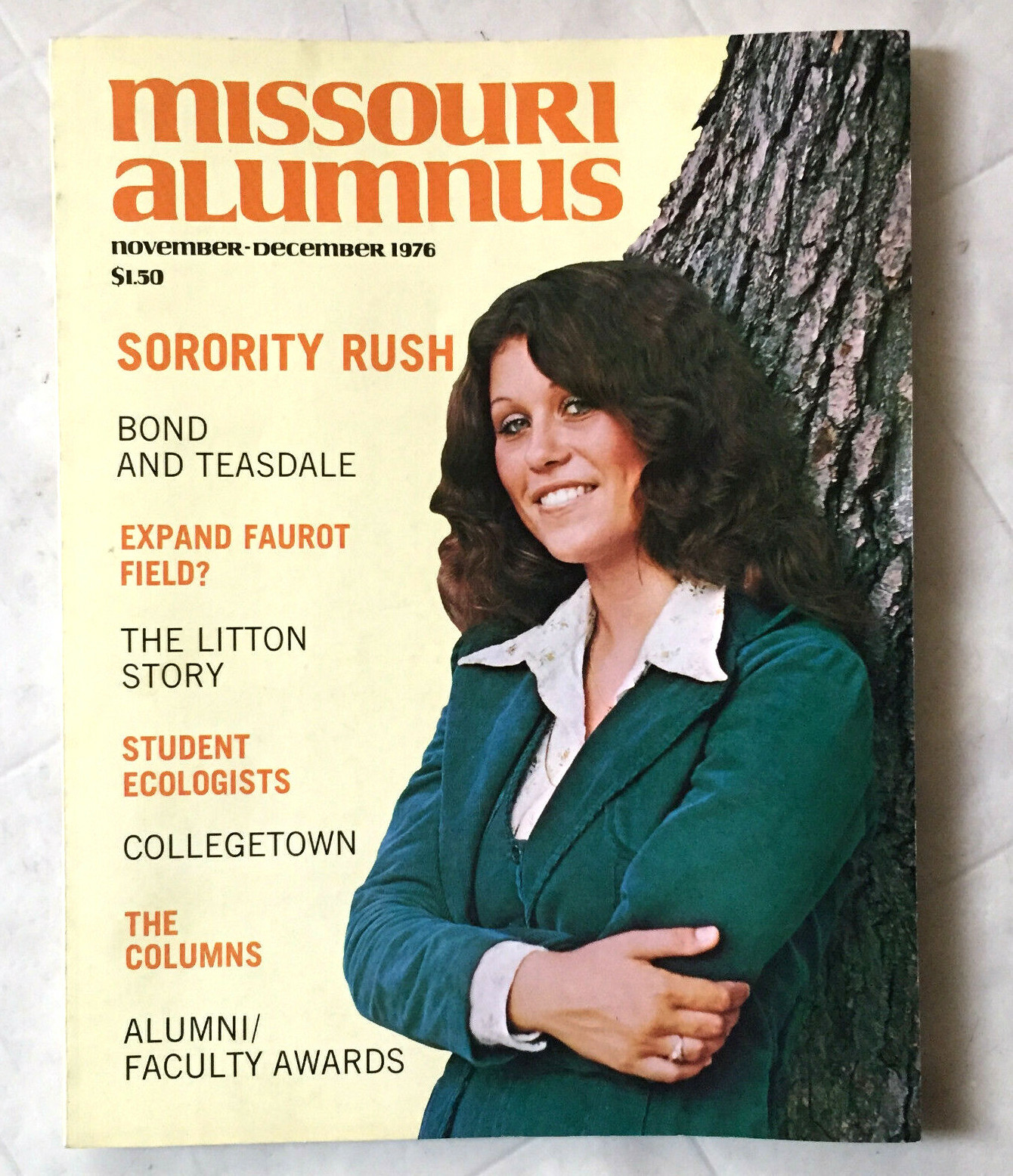 Vintage MISSOURI ALUMNUS Magazine ( November-December 1976 ) | eBay